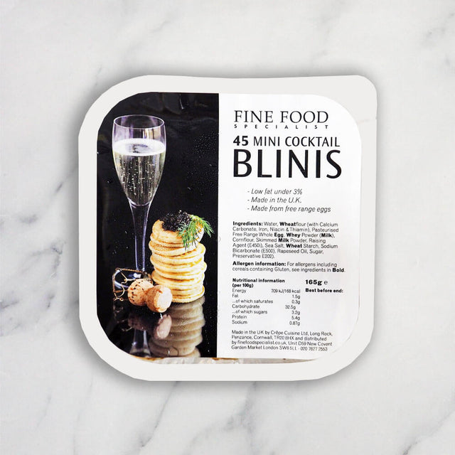 Buy Bite-Sized Blinis UK | Fine Food Specialist