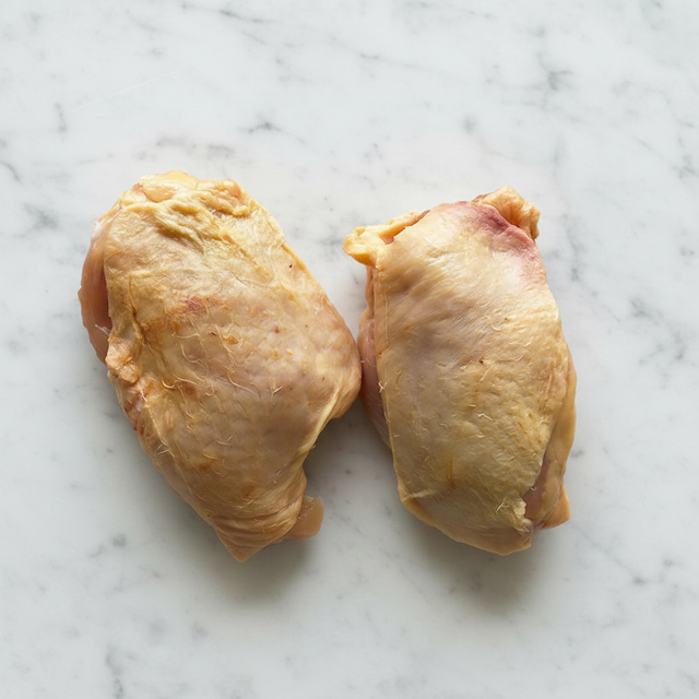 Chicken Thighs, Corn-Fed, Fresh, 10 x +/-150g – Fine Food Specialist