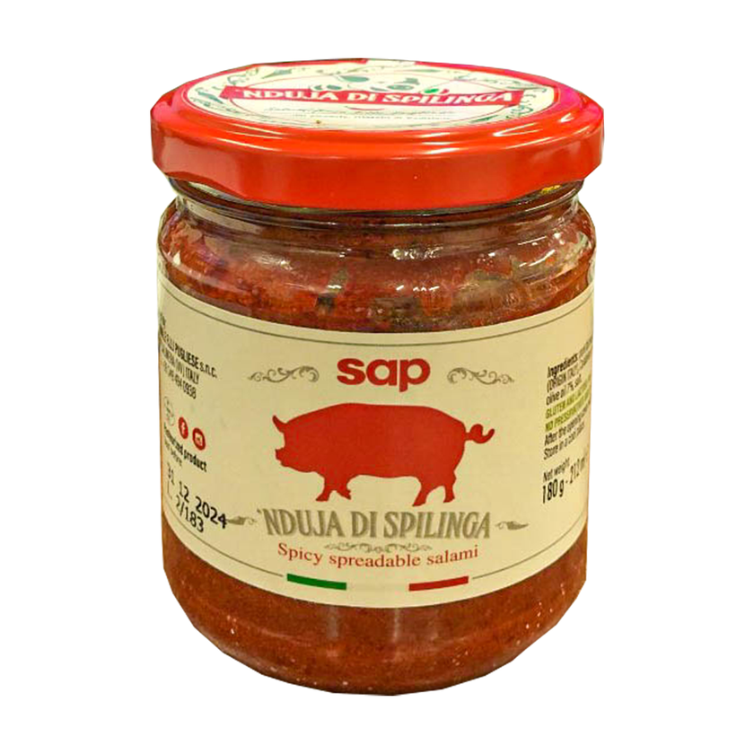 Buy Nduja Spicy Spreadable Salami in Jar Online & in London UK – Fine ...
