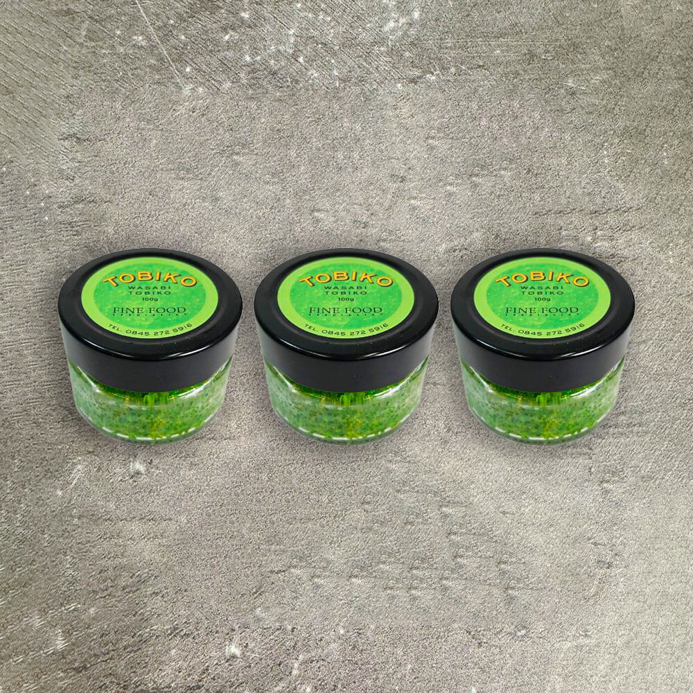 Wasabi Tobiko Sale Buy 3 Get 25% Discount | Fine Food Specialist